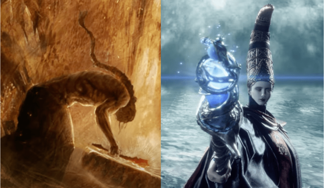 Radagon is a god because he is the same person as Marika (= god) while ...